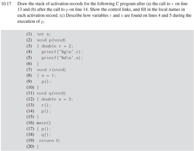 Solved Solve the following exercises from the textbook:• [10 | Chegg.com