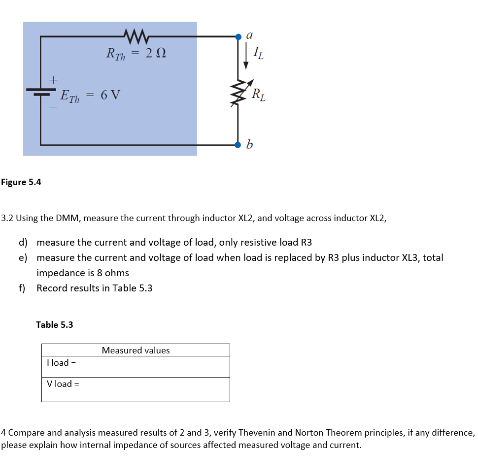Solved 3. Construct the Thevenin equivalent circuit with | Chegg.com
