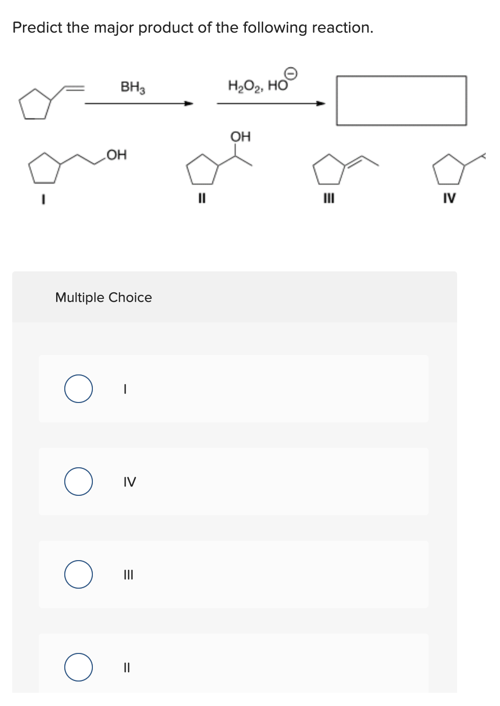 Solved Predict The Major Product Of The Following Reaction