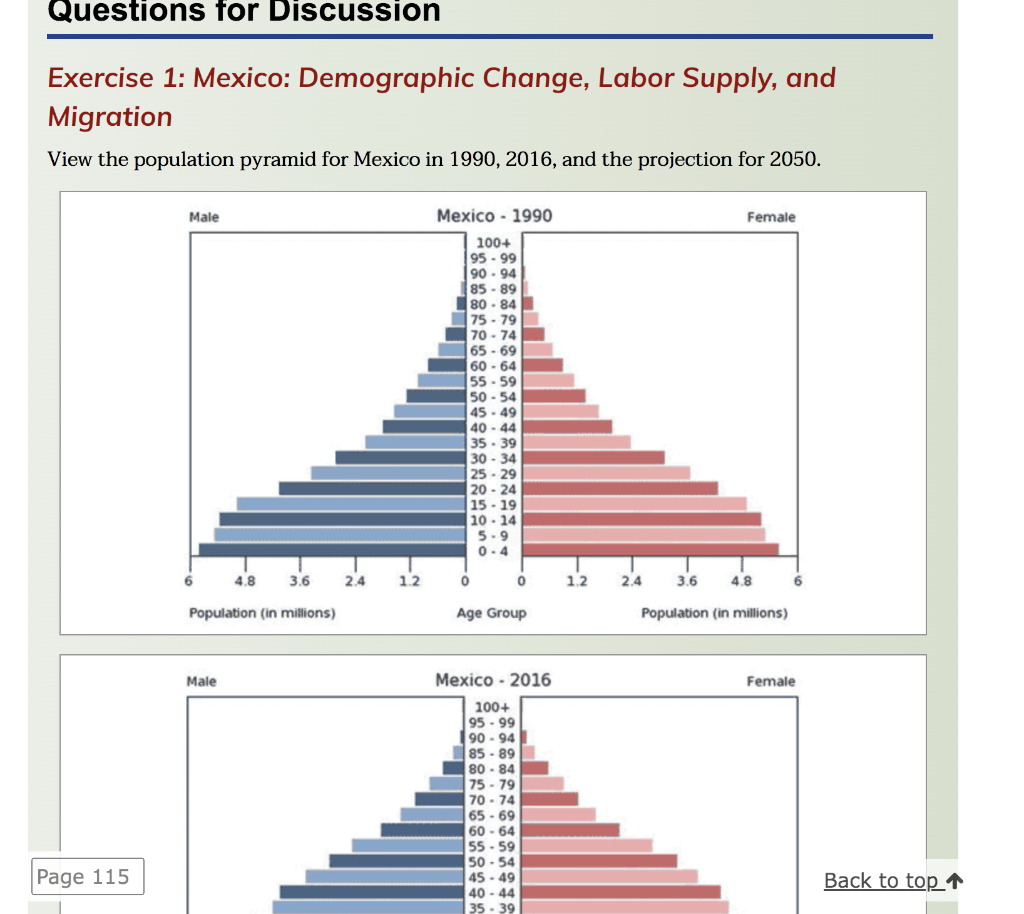 Mexico Population Pyramid