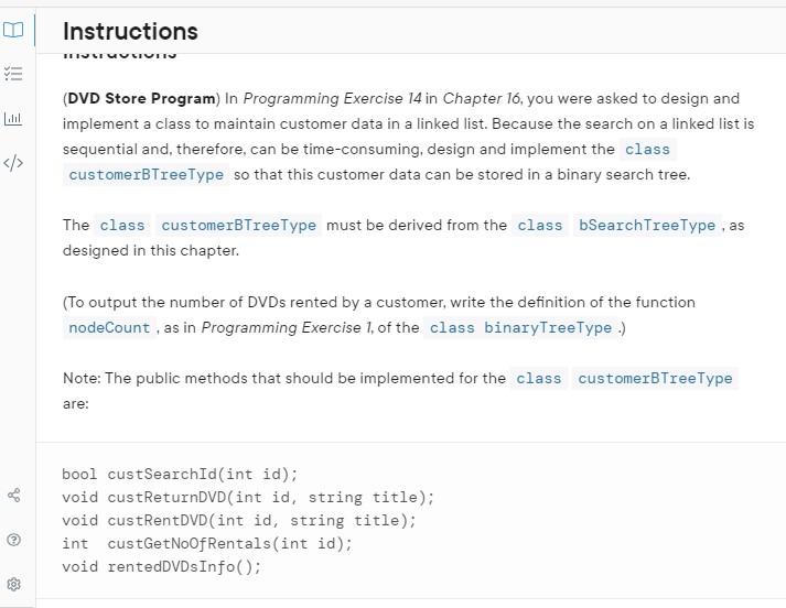 Solved BinaryTree.h #ifndef H_binaryTree #define | Chegg.com Solved BinaryTree.h #ifndef H_binaryTree #define | Chegg.com