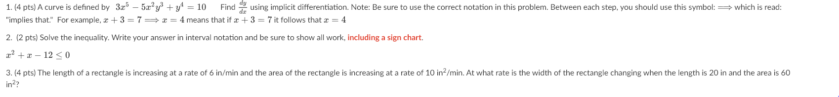 Solved "implies that." For example, x+3=7 x=4 means that if | Chegg.com