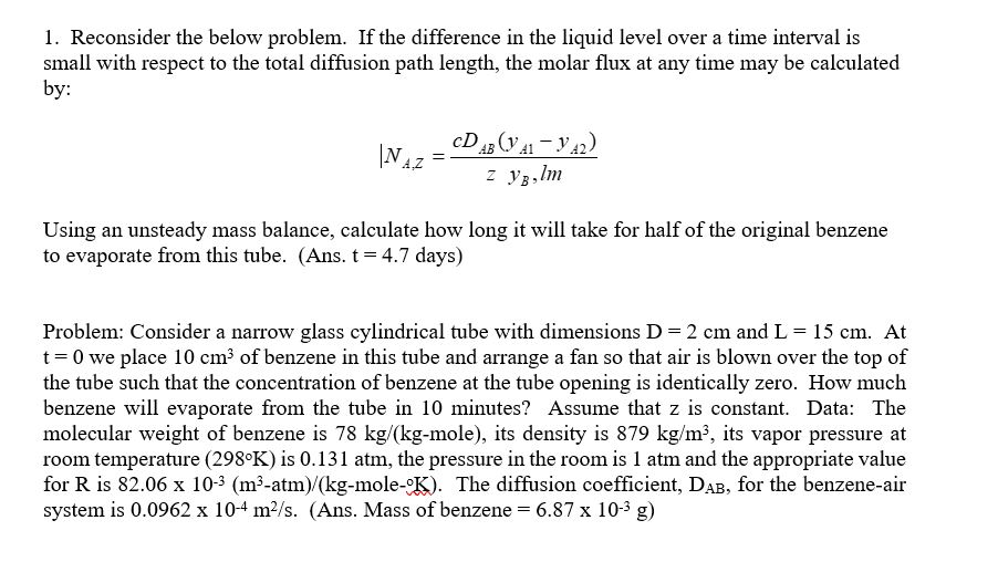 Solved Reconsider the below problem. If the difference in | Chegg.com