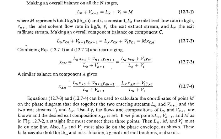 Solved 12.7-3. Minimum Solvent and Countercurrent Extraction | Chegg.com