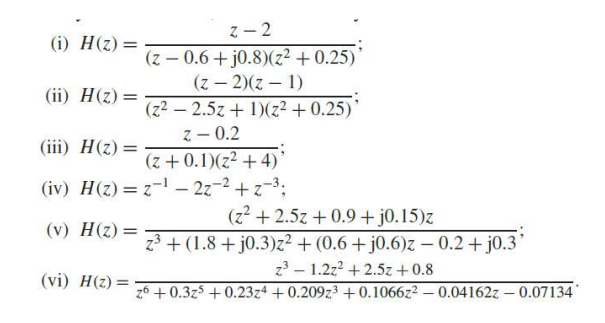 Determine the expansion in partial fractions, using | Chegg.com