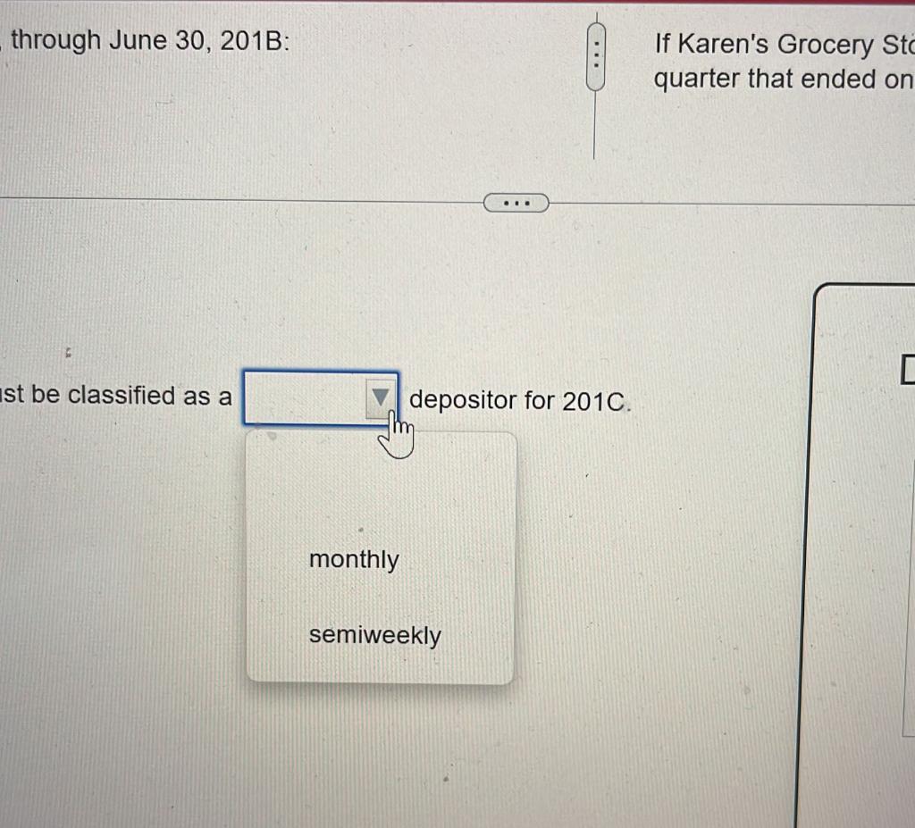 Solved Karen's Grocery Store made the following Form 941 | Chegg.com