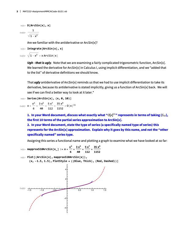 Solved Mathematica Wrap-Up MAT222 SU1-2021 You do not have | Chegg.com