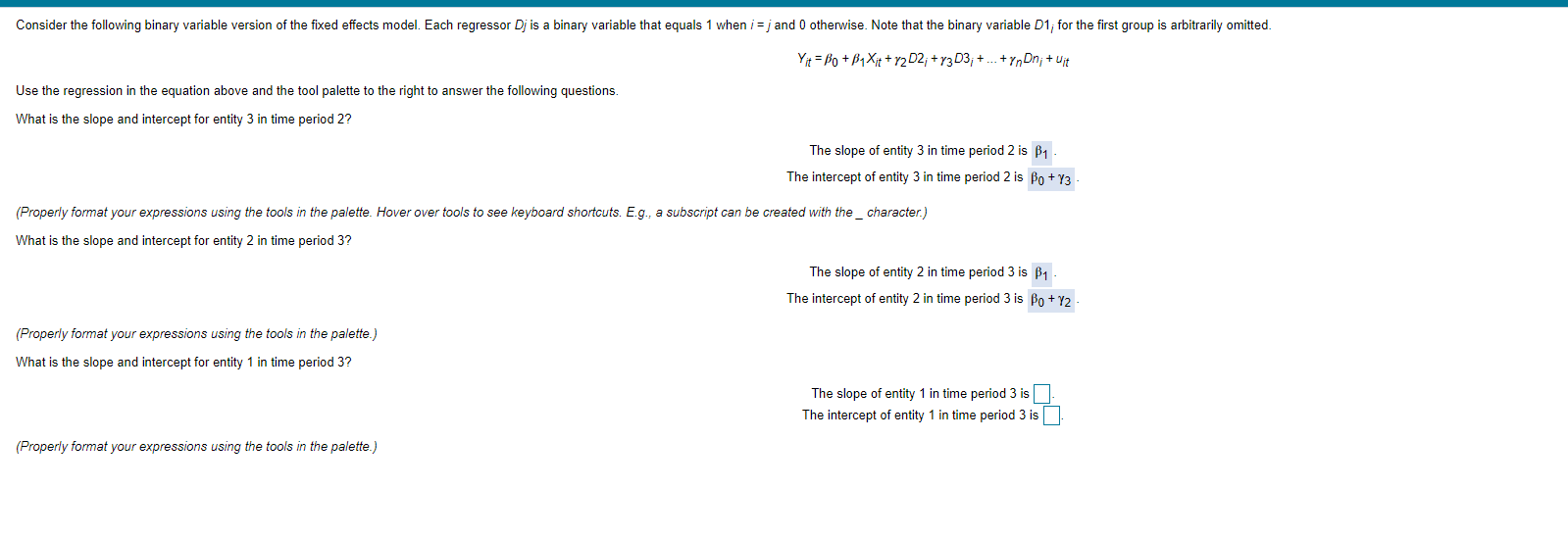 Solved Consider The Following Binary Variable Version Of The 