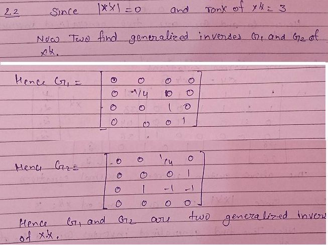 Solved Linear Model There Is Only One Question That I Need