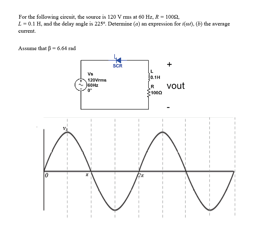 Solved For the following circuit, the source is 120 Vrms at | Chegg.com