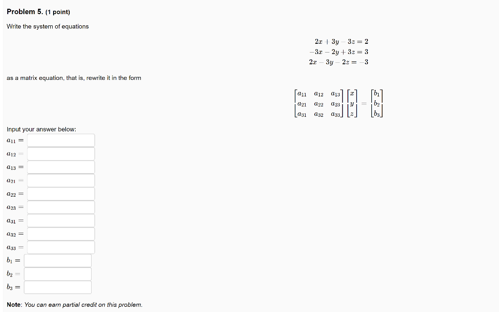 Solved Write the system of equations | Chegg.com
