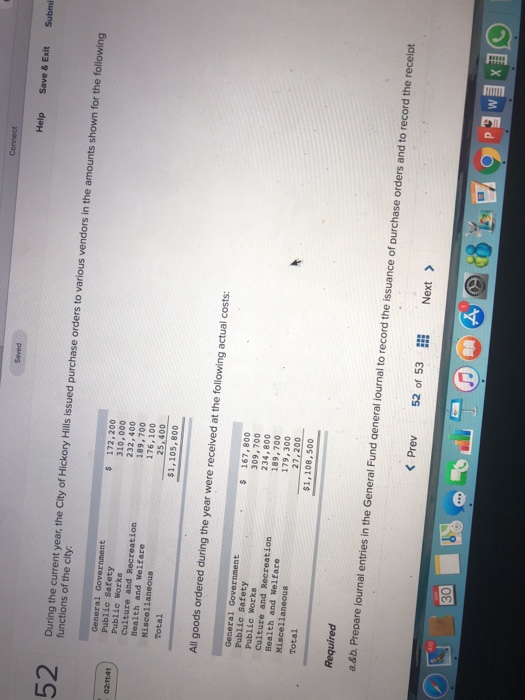 Solved Help Save & Exit Submi During the current year, the | Chegg.com
