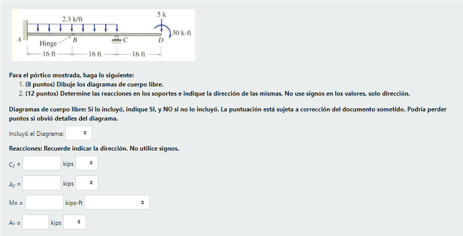 Solved For the gantry shown, do the following: (8 marks) | Chegg.com