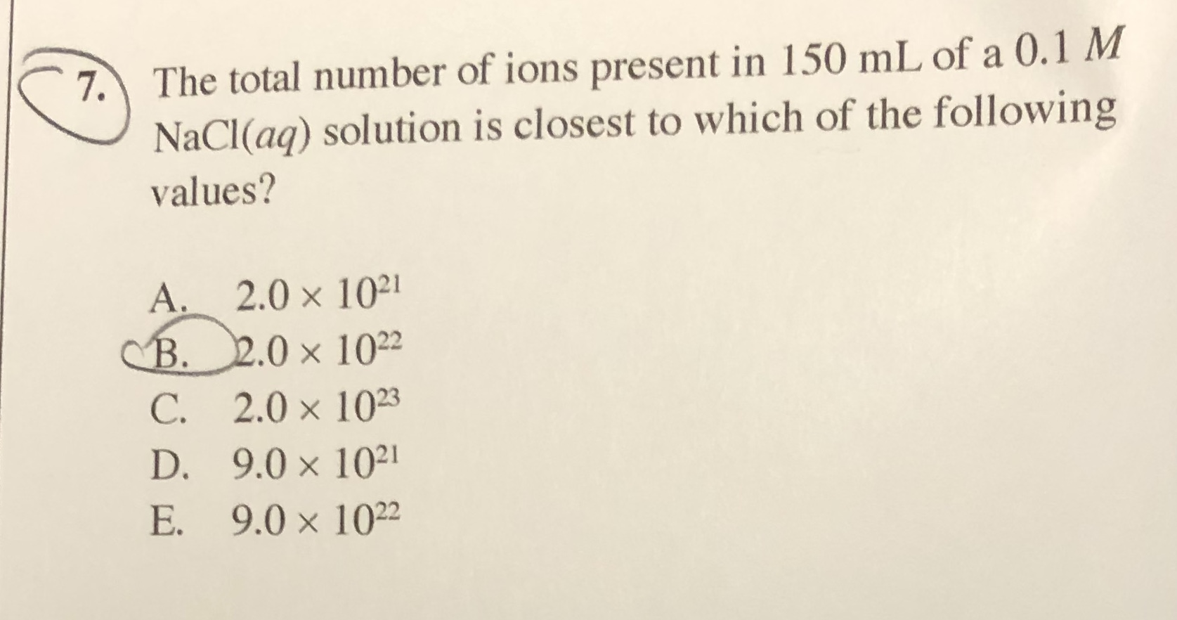 Solved The correct answer is circled, but can someone please | Chegg.com