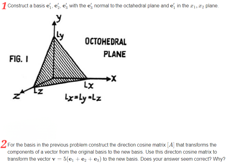 Solved For The Basis In The Previous Problem Construct The