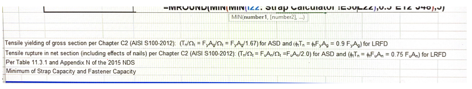 What is the tensile yielding of gross section and | Chegg.com
