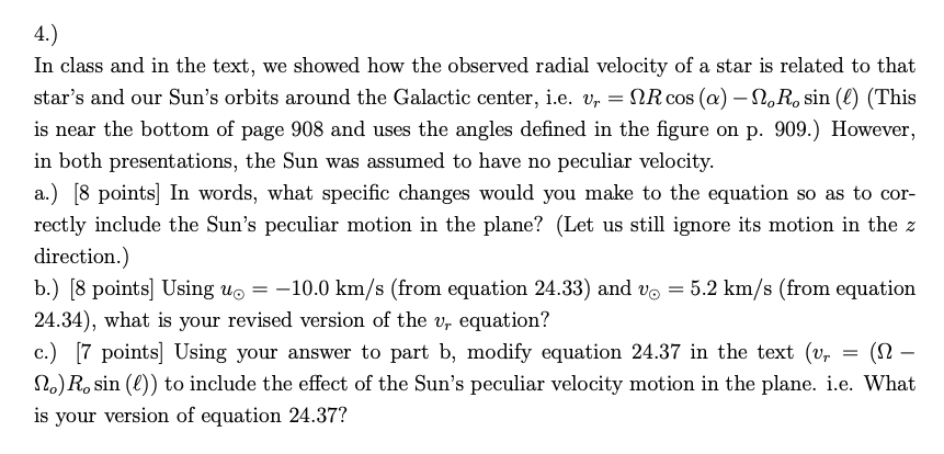 Solved In class and in the text, we showed how the observed | Chegg.com