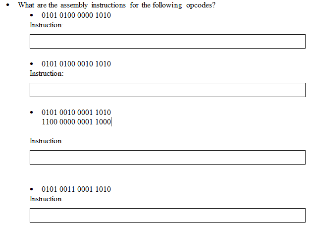 Solved MSP-430 ﻿Assembly lang | Chegg.com
