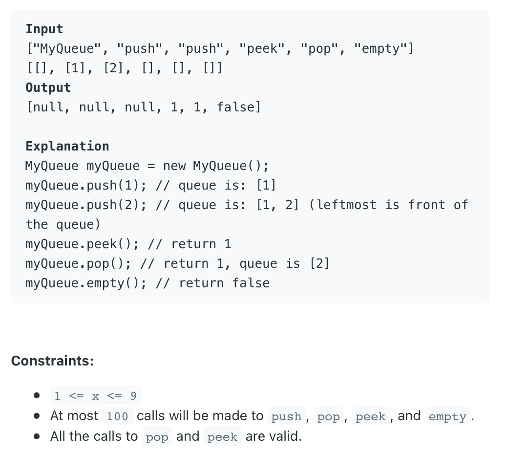 Solved Implement a first in first out (FIFO) queue using | Chegg.com
