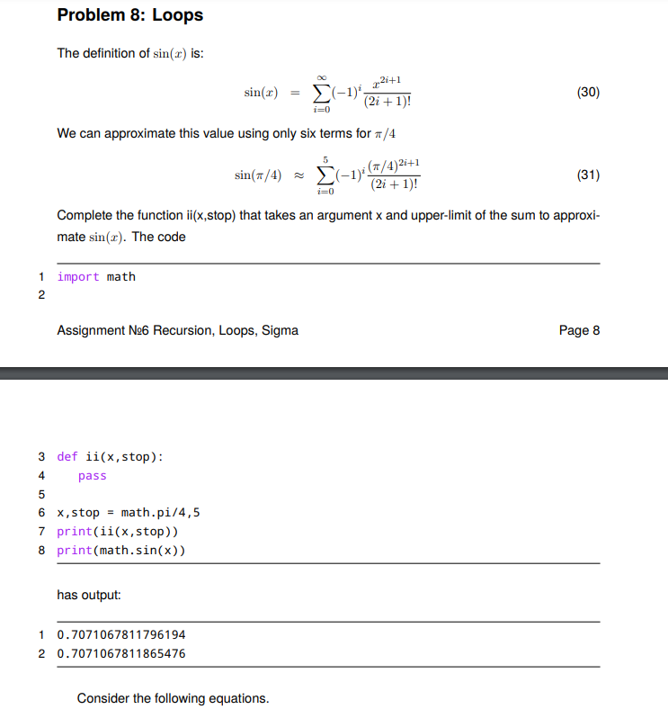Solved The definition of sin(x) is: | Chegg.com