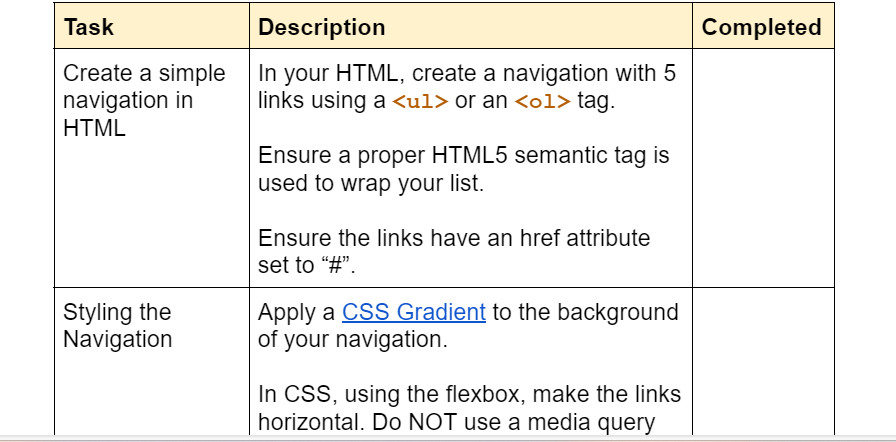 Solved \begin{tabular}{|l|l|l|} \hline & Using flex, align | Chegg.com