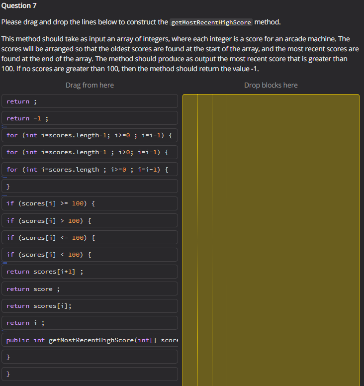 Solved Please drag and drop the lines below to construct the | Chegg.com