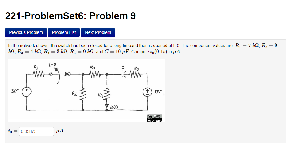 Solved 221-Problem Set6: Problem 9 Previous Problem Problem | Chegg.com