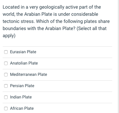 Solved Located in a very geologically active part of the | Chegg.com
