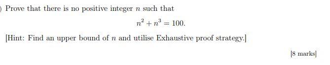 Solved Prove that there is no positive integer n such that | Chegg.com