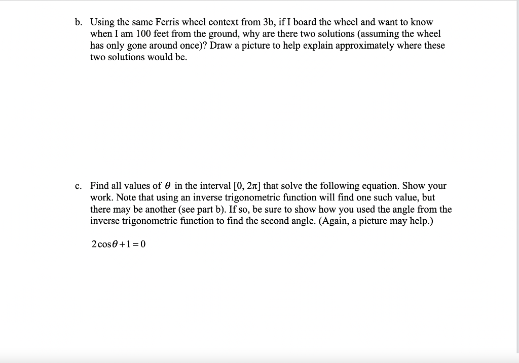 Solved I'm just having trouble with parts B and C if anyone | Chegg.com