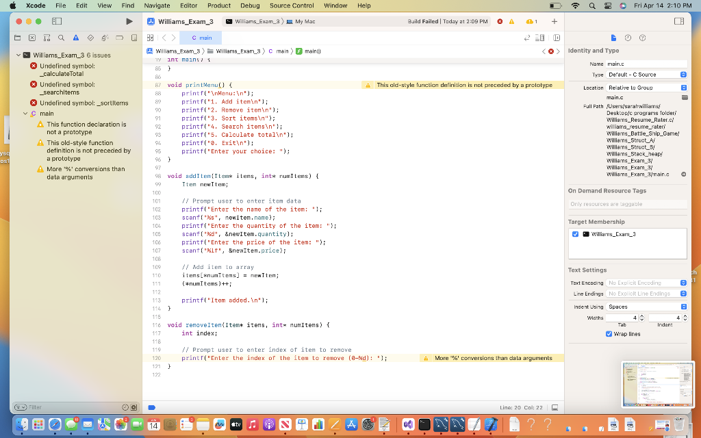 Solved The name Assignment Outcome: Student will | Chegg.com