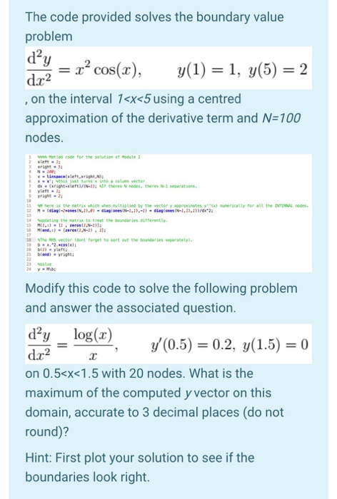 please explain the steps as well while you write the | Chegg.com