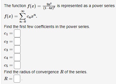 Solved The function f(x)=9x2(1-4x)2 ﻿is represented as a | Chegg.com
