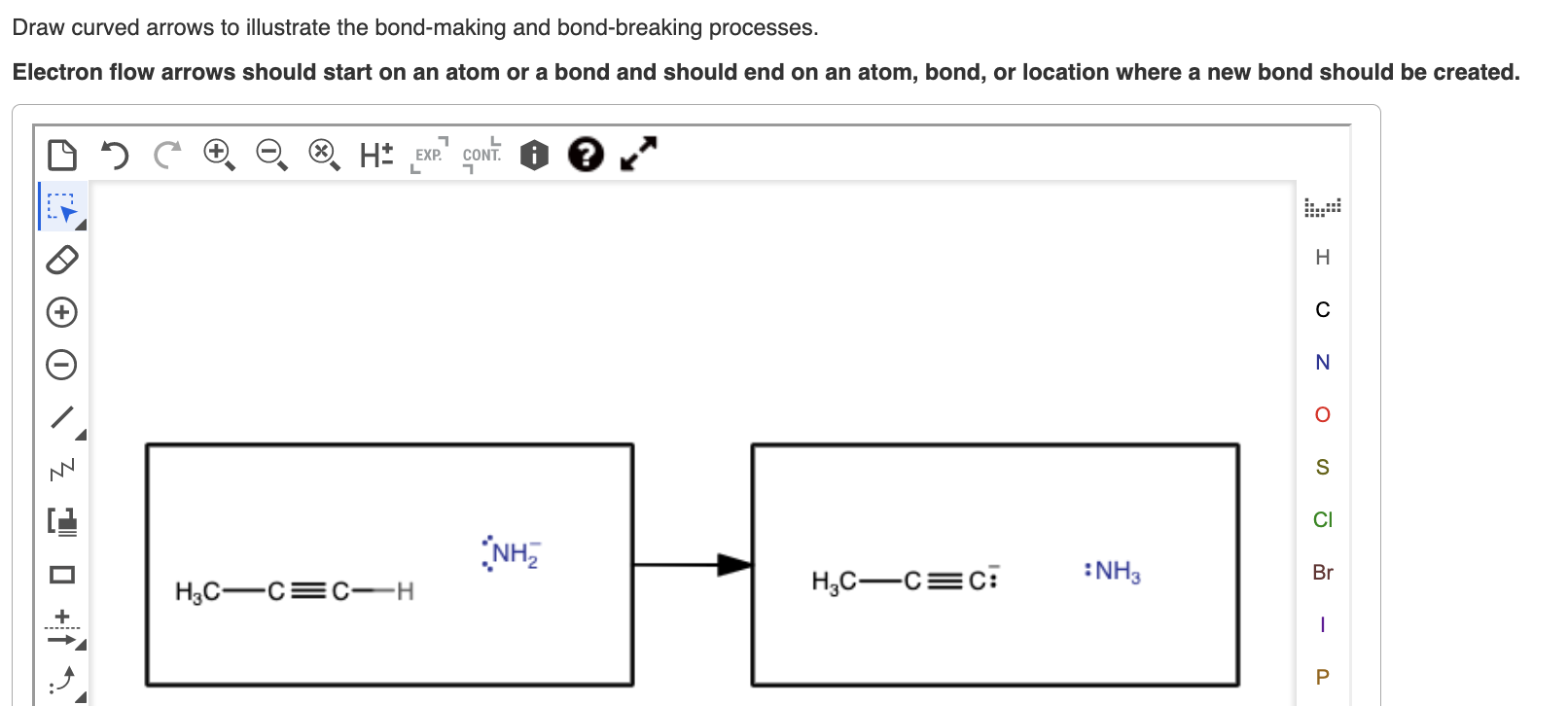 Solved Draw curved arrows to illustrate the bond-making and | Chegg.com