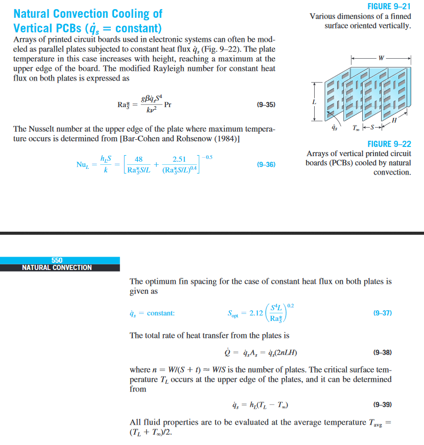 Solved FIGURE 9-21 Various dimensions of a finned surface | Chegg.com