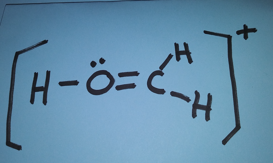 Solved QUESTION 15 CH3O+.jpg In this structure, what is | Chegg.com