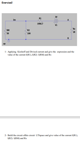 Solved Lab 2: DC Measurements Exercise 1 Figure 5 - Circuil | Chegg.com