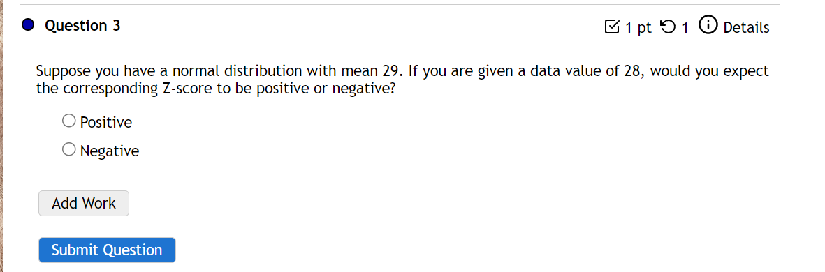 Solved Suppose you have a normal distribution with mean 29. | Chegg.com