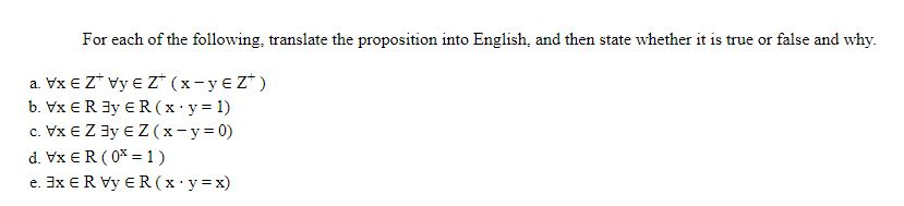 Solved Find the truth set of each of these predicates where | Chegg.com