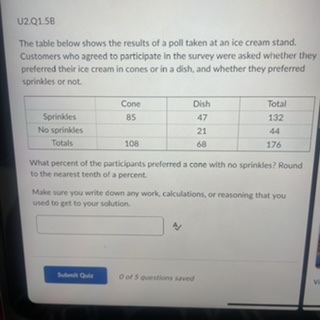 Solved The table below shows the results of a poll taken at | Chegg.com