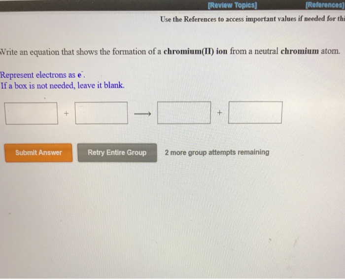 Solved [Review Topics] References Use the References to | Chegg.com