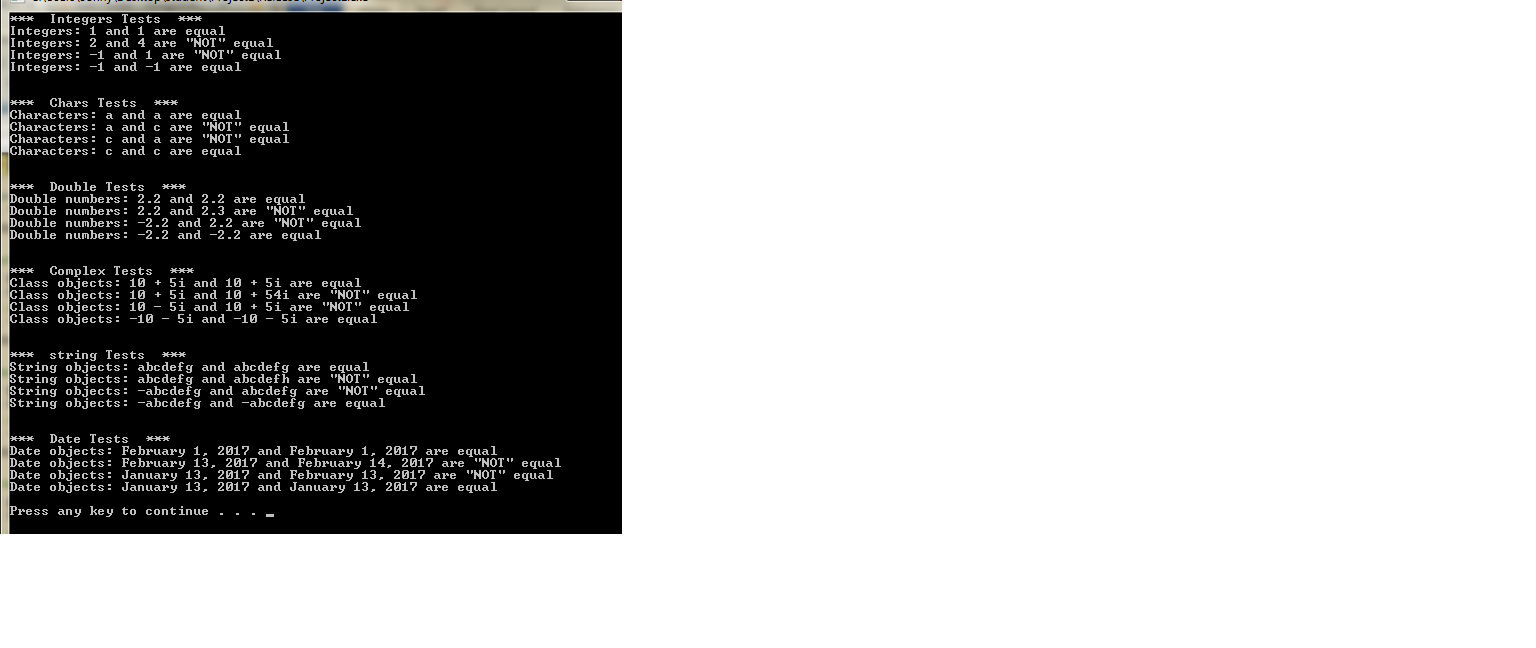 Solved A6Write a simple function template for predicate | Chegg.com