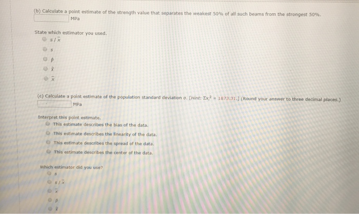 Solved 10 points DevoreStat9 6E Consider the accompanying | Chegg.com