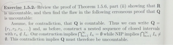 Solved Review the proof of Theorem 1, 5, 6, part (ii) | Chegg.com