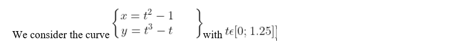 Solved Hello, can you help me with Math - Parametric Curves | Chegg.com