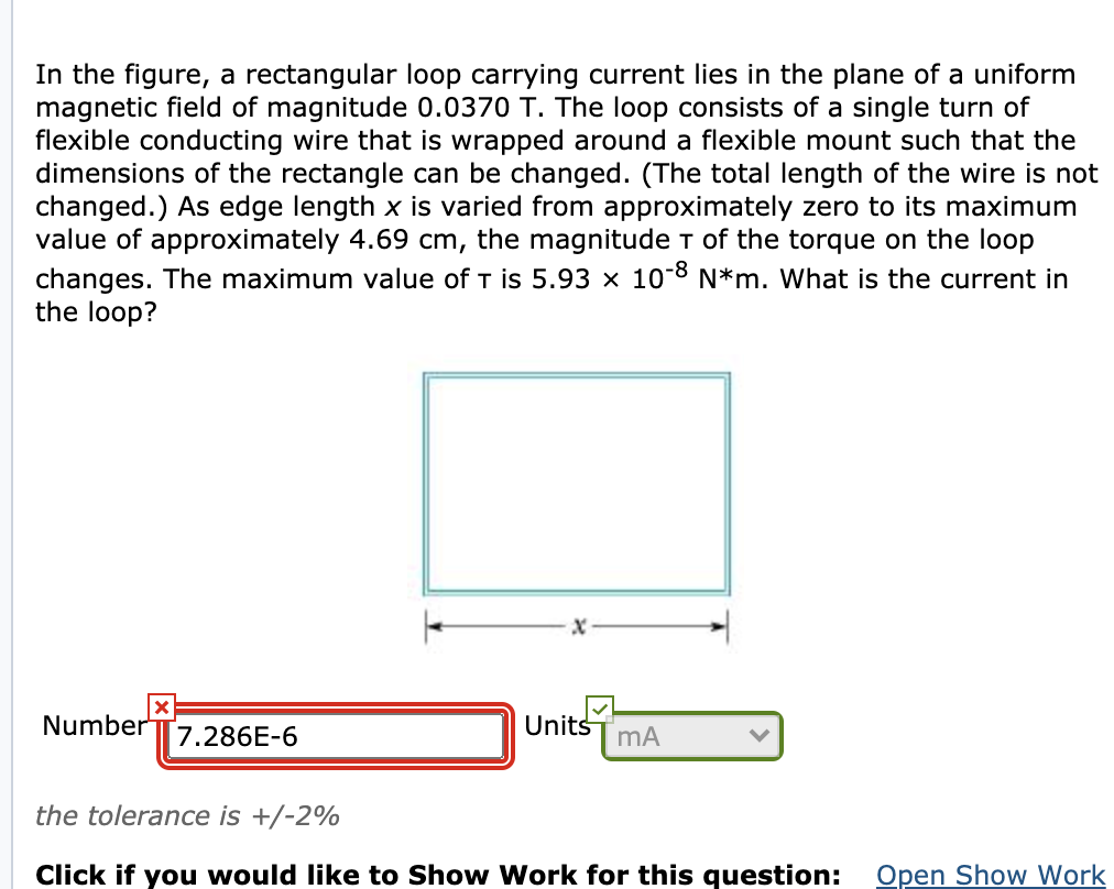 Solved In the figure, a rectangular loop carrying current | Chegg.com