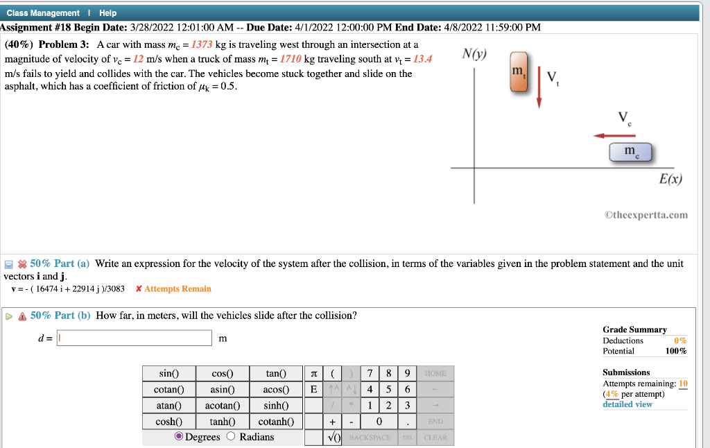 Solved Class Management | Help Assignment #18 Begin Date: | Chegg.com