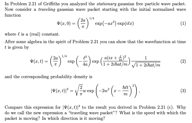 Solved THE PREVIOUS EXPRESSION REFERRED TO IS AS FOLLOWS, | Chegg.com