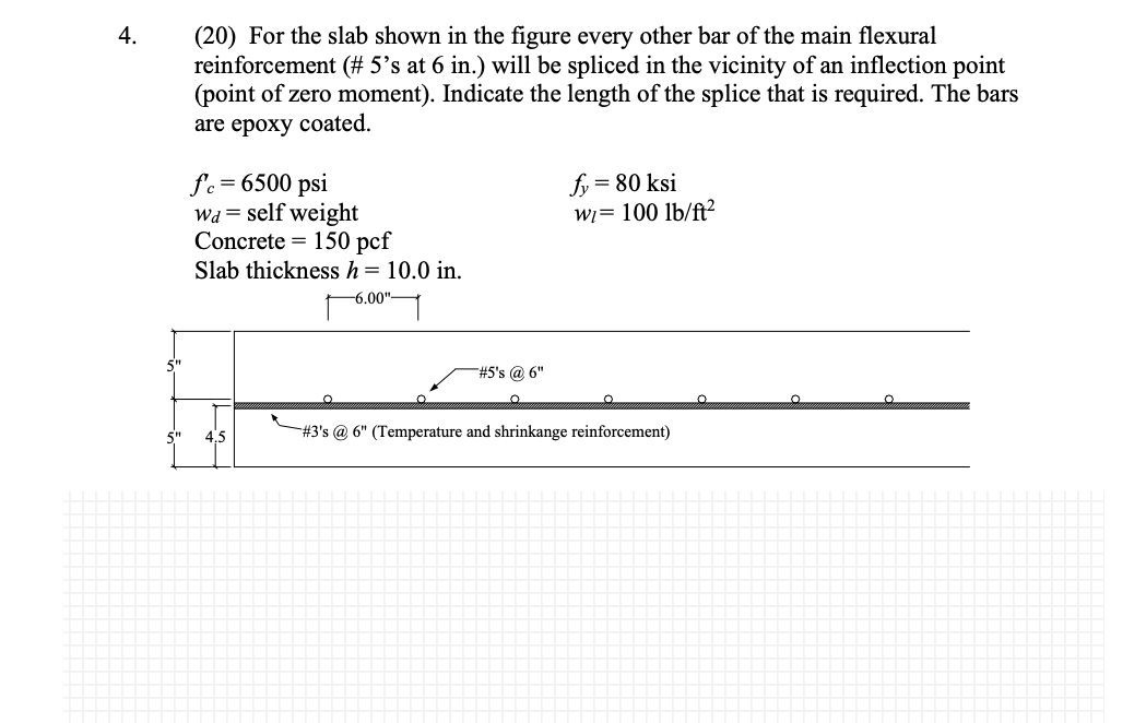 Solved 4. (20) For the slab shown in the figure every other | Chegg.com