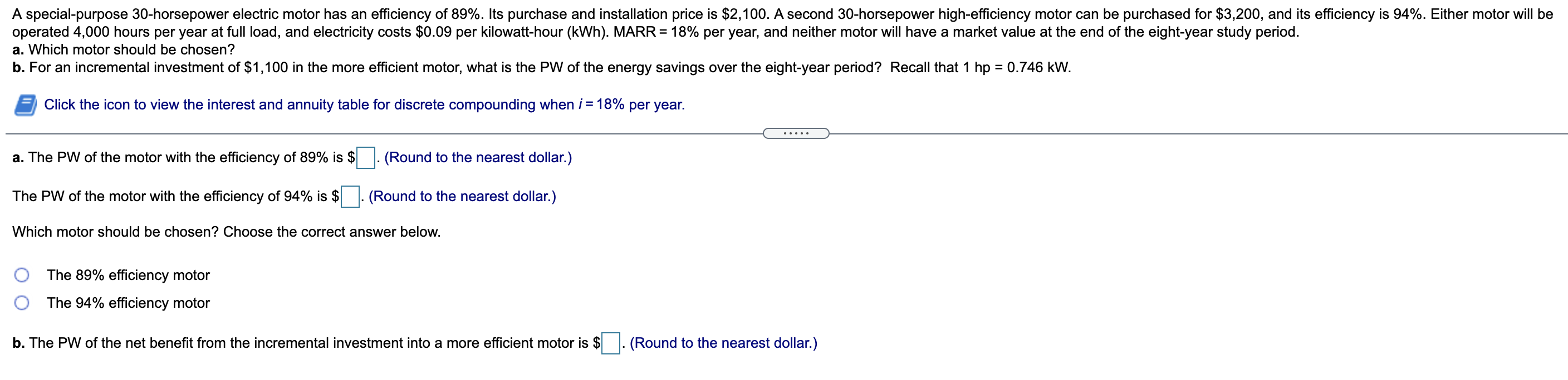 Solved N 1 2 3 4 5 Discrete Compounding; i = 18% Single | Chegg.com
